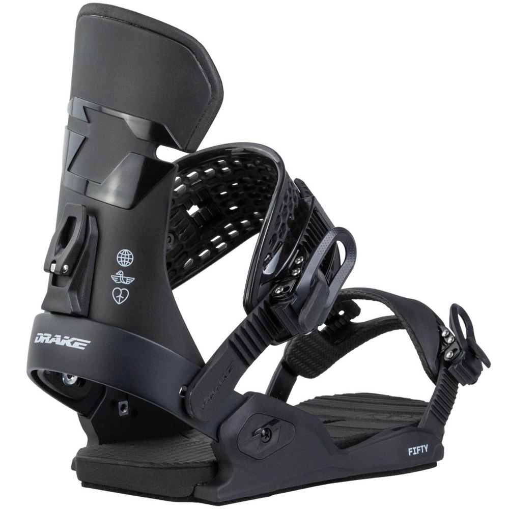 Fixations Snowboard Drake FIFTY BLACK 2026