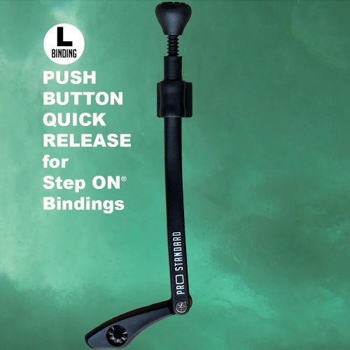 Pro Standard PUSH BUTTON QUICK RELEASE FOR STEP ON BINDINGS FOR LEFT FOOT